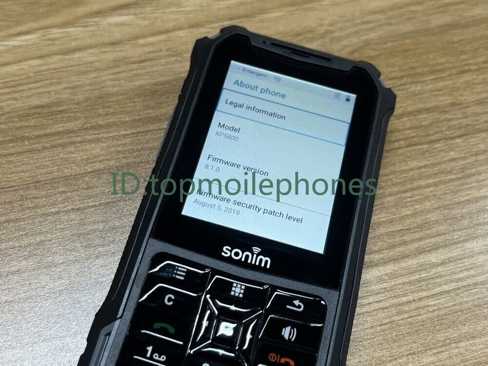 Sonim XP5s XP5800 4G LTE Unlocked (Any Carrier) 2GB 16GB IP68 Rugged ...
