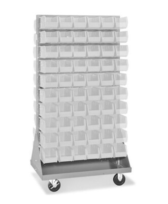 Uline Mobile Stackable Bin Organizer & Bins-Choose yours | eBay