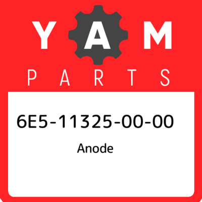 6E5-11325-00-00 Yamaha Anode 6E5113250000, New Genuine OEM Part | eBay