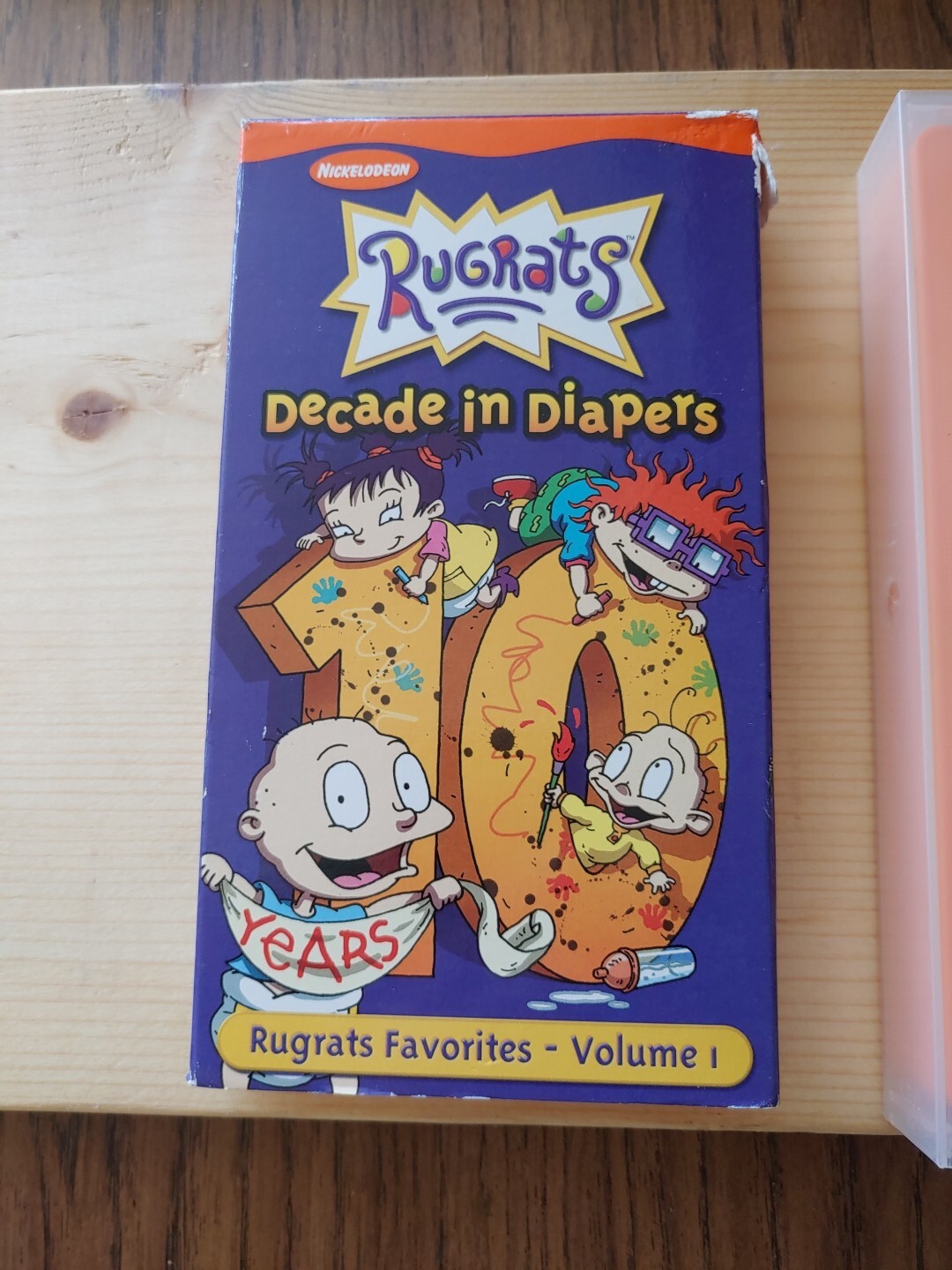 VHS Rugrats Lot Of 3 Tommy Troubles, Tales From The Crib, Decade In ...
