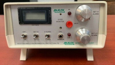 ANALOX 101D2 PORTABLE OXYGEN (O2) MONITOR | eBay
