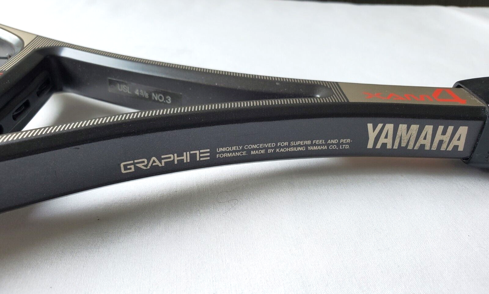 Yamaha Xam4 Graphite Tennis Racquet grip size 4 3/8 | eBay