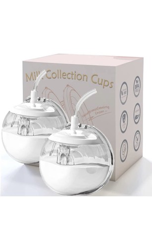 OMFMF Wearable Milk Collection Cup, Electric Breast Pump Accessories ...