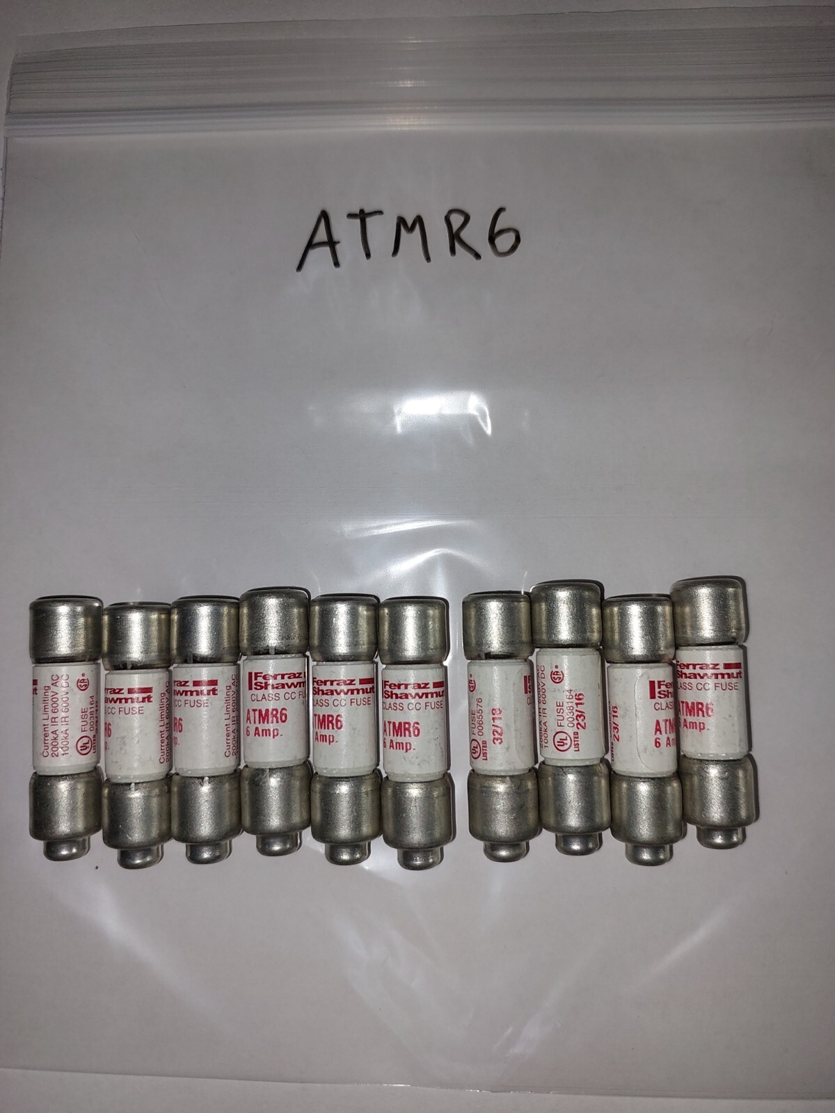 Fuse ATMR6 Mersen Ferraz Shawmut Amp-Trap 2K Fast Acting 6A 600V AC/DC ...