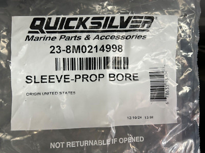 US29J Mercury Quicksilver 8M0214998 Propeller BORE Sleeve NEW | eBay