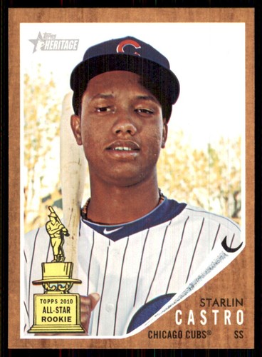 2011 Topps Heritage #25 Starlin Castro Chicago Cubs | eBay