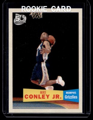2007-08 Topps 1957 Mike Conley Rookie Memphis Grizzlies #114 | eBay