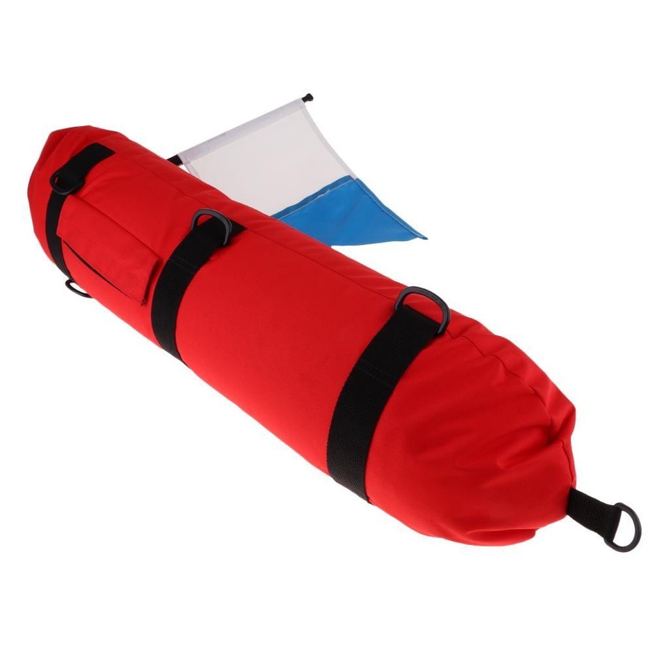 Compact Dive Float & , Inflatable Surface Marker Buoy Signal Floater ...
