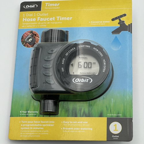 Orbit 24600 Tuyau Numérique Arrosage Minuterie Système d'arrosage ...