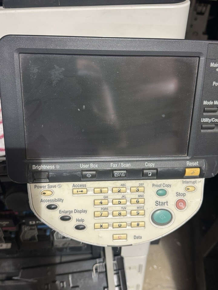 konica minolta bizhub C203 Control Panel Screen | eBay