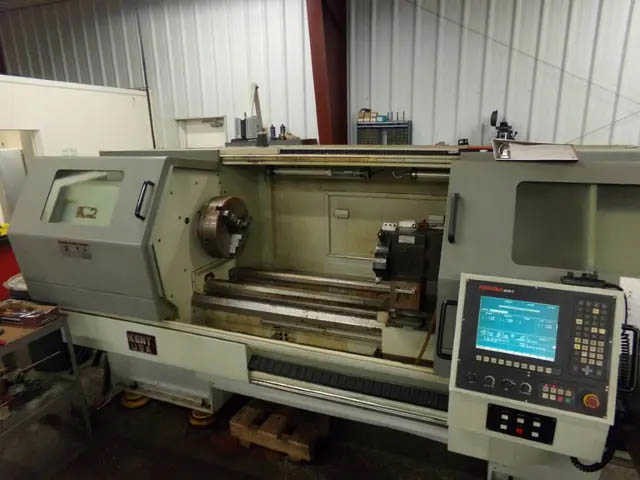 26" X 60" KENT USA CNC LATHE W/ 6 TURRET TOOL CHANGER: STOCK #80256 | eBay