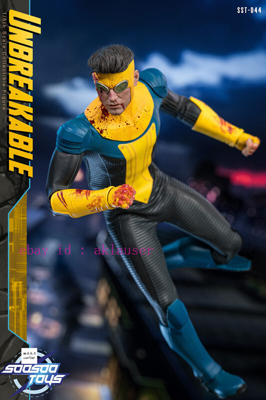 Soosootoys 1/6 Sst-044 Unbreakable Invincible Action Figure Toy Model ...