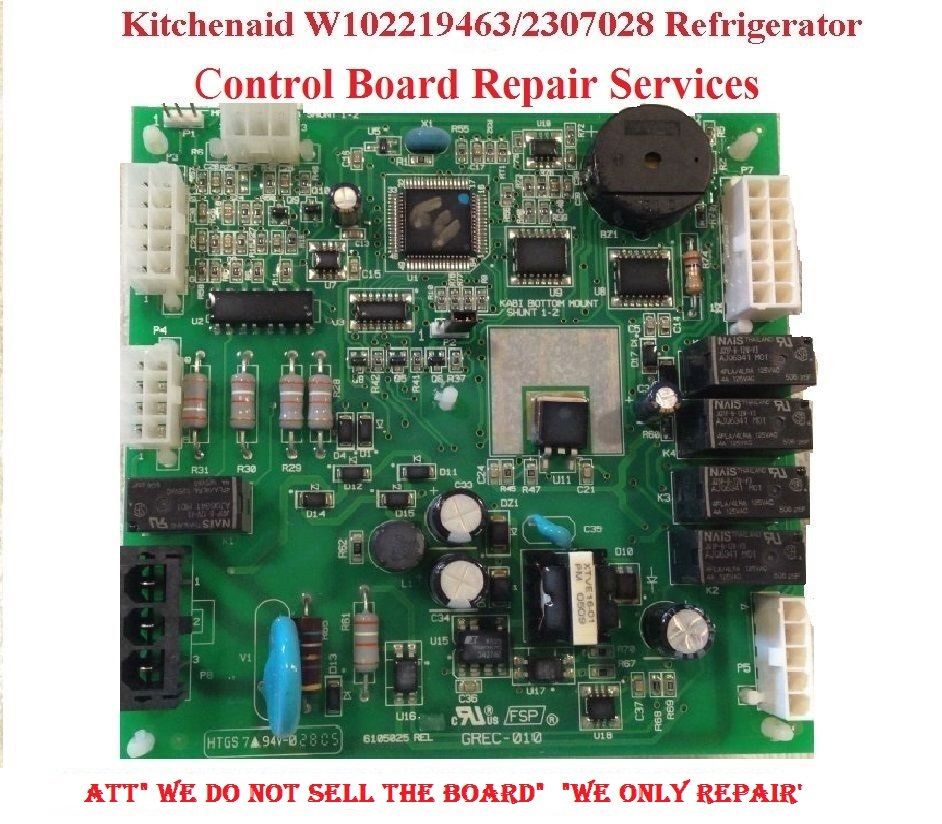 Kitchenaid Refrigerator Motherboard W11088499 Whirlpool Main Control