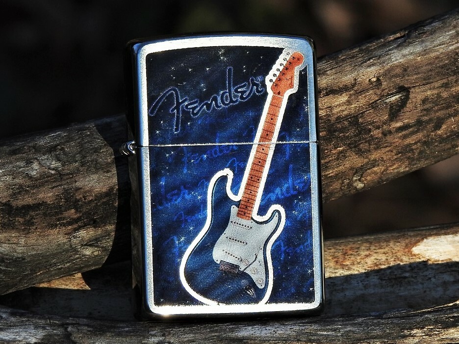 Zippo Lighter - Fender Guitar - Stratocaster - Telecaster - NoCaster ...