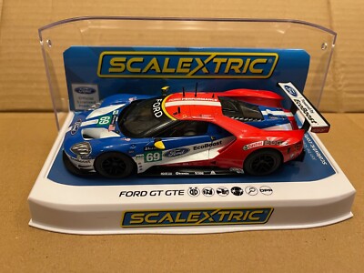 Scalextric Slot Car C3858 Ford GT GTE 24 Hrs LeMans 2017 #69 Castrol ...