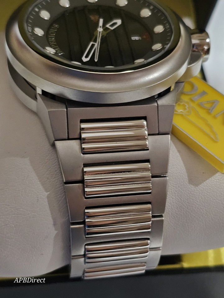 Invicta - IMPERIOUS- JAILBREAK - Silver Plated - Swiss Ronda 515 - mens ...