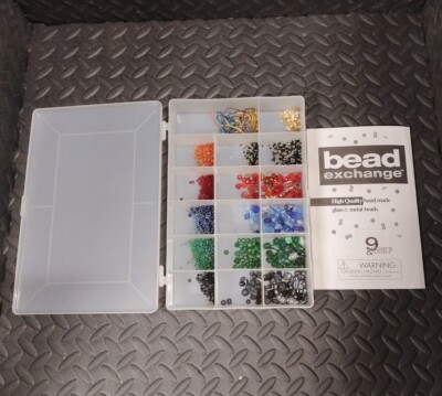 Organizer Container Of Miscellaneous Beads With Bead Exchange Manual ...