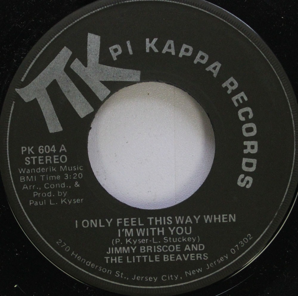Soul Nm! 45 Jimmy Briscoe And The Little Beavers - i Only Feel This Way ...