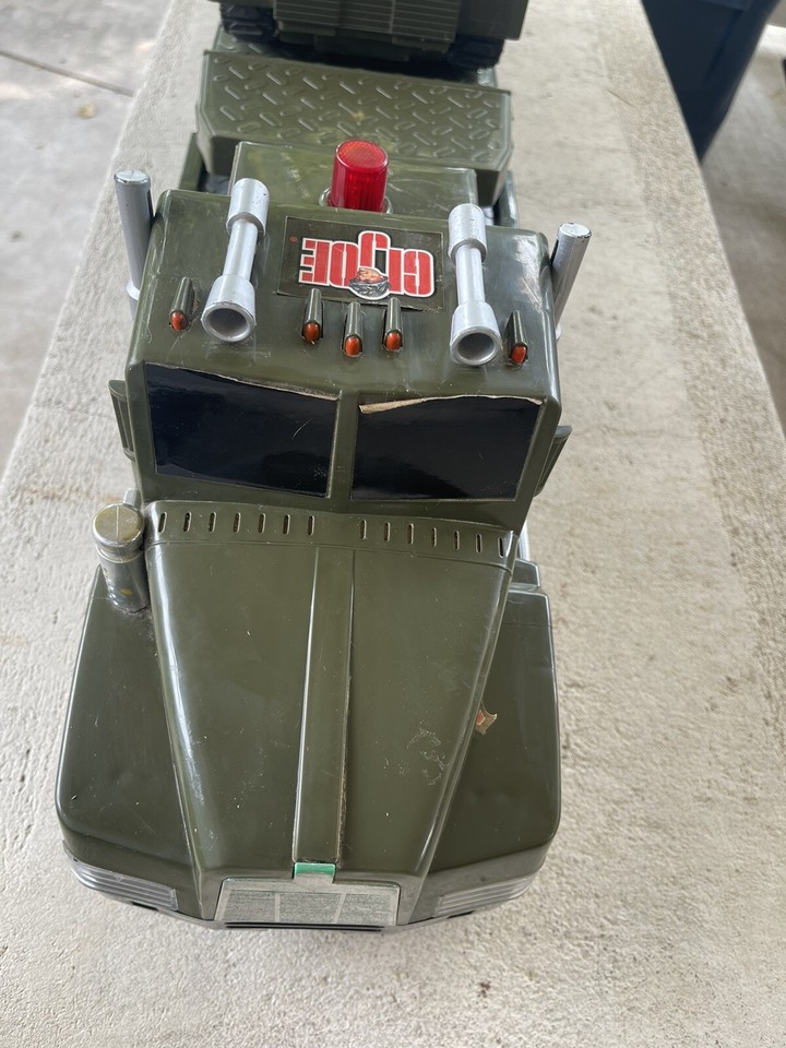 Vintage Hasbro GI Joe FunRise Battery Operated Semi Truck, Trailer ...