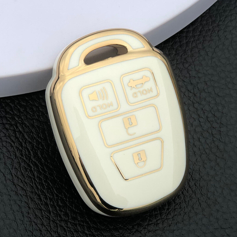 TPU Remote Car Key Case Fob TPU Cover Holder Shell For Toyota Camry ...