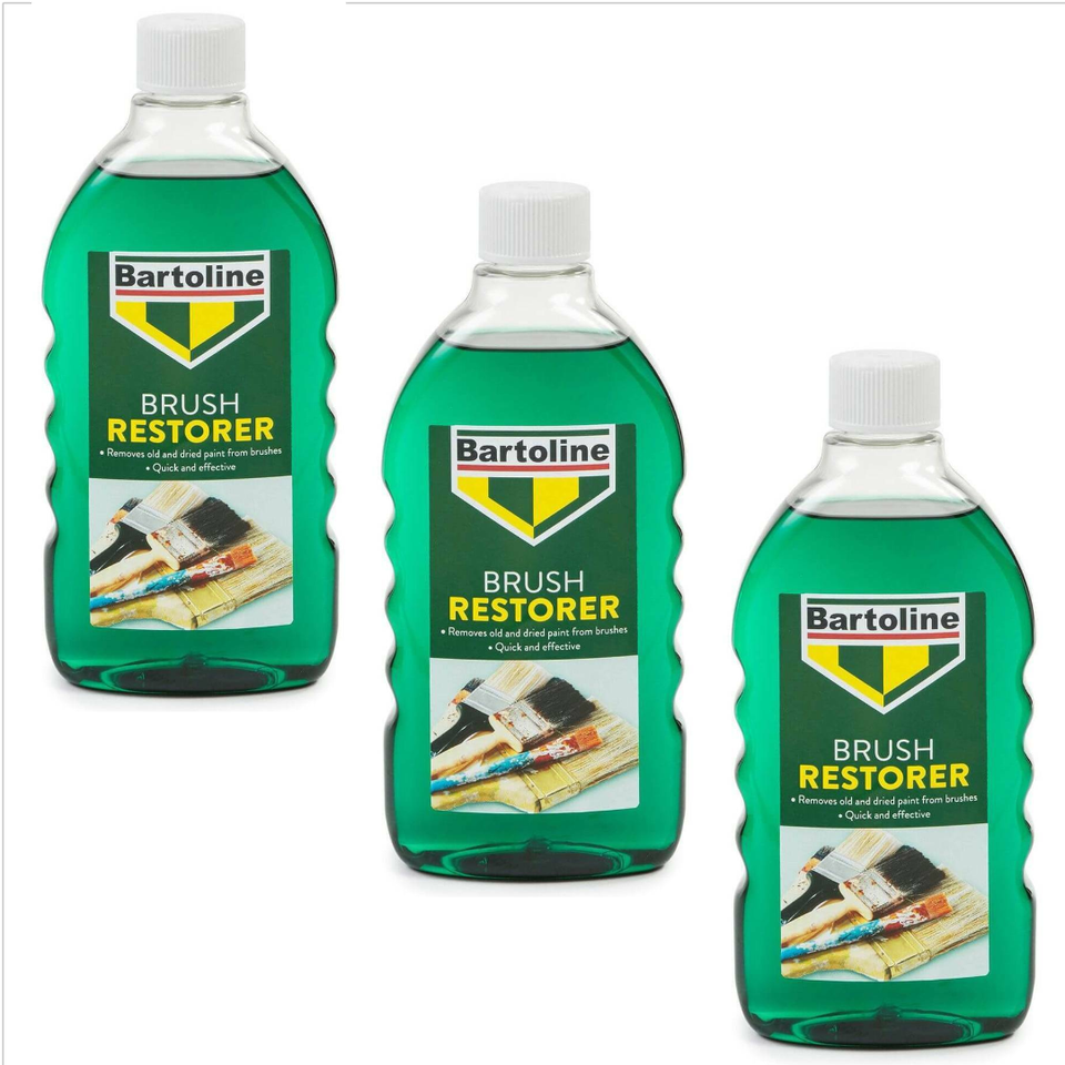 Bartoline Brush Restorer Cleaner 500ml Removes Old & Dried Paint | eBay UK