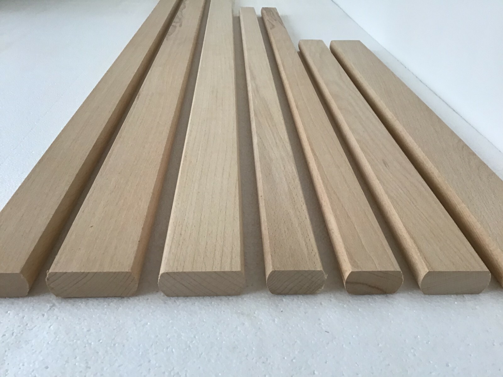 European Beech Hardwood Bench Furniture Slats 0.6m - 1.2m Lengths Arts ...