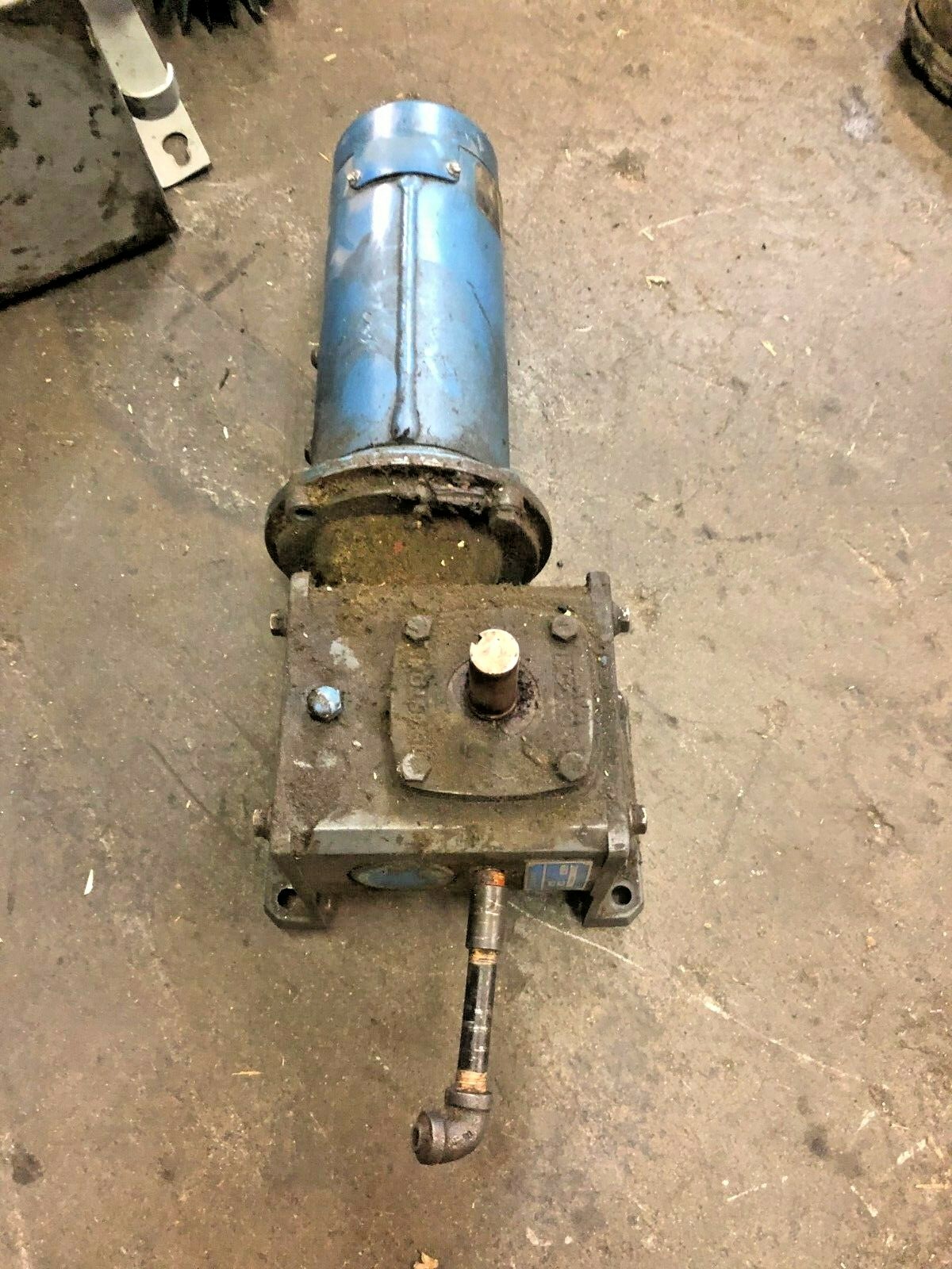 Boston Gear Speed Reducer Worm Gearbox F718-40-b5-g 10 1 Ratio #1575w ...