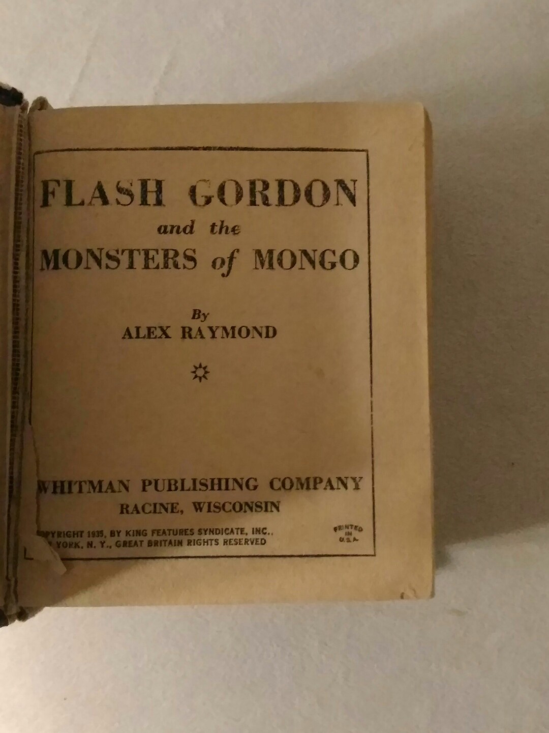 Flash Gordon and The Monsters of Mongo 1935 | eBay