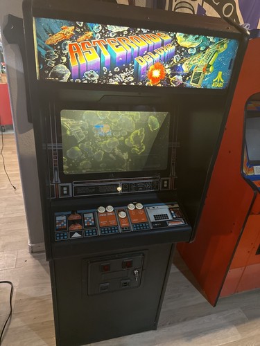 Arcade Machine Original 1981 Atari Asteroids Deluxe, Wow! | eBay