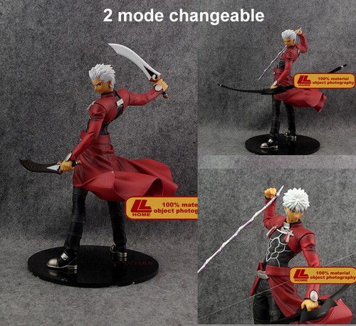 Anime Fate stay night Emiya Shirou Archer 10" PVC statue Action Figure ...