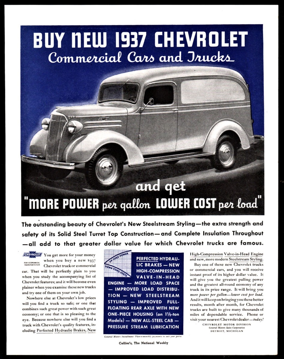 1937 Chevrolet Panel Truck