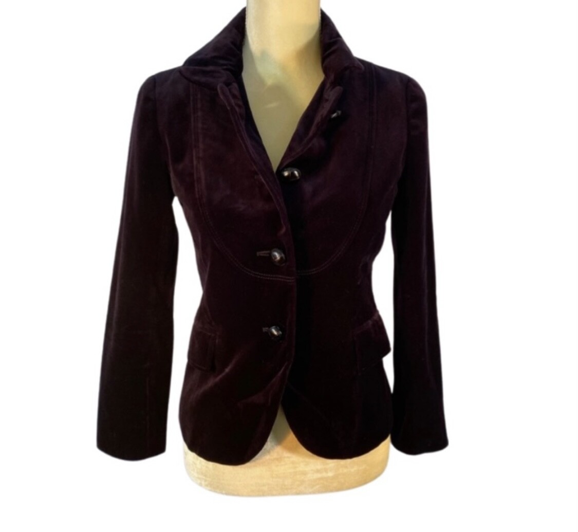 jacket, front 4 buttons closure. Shell 100% Cotton l… - Gem