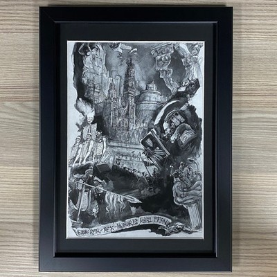 Emperor Rex Honours Karl Franz Framed Art The Empire City John Blanche ...