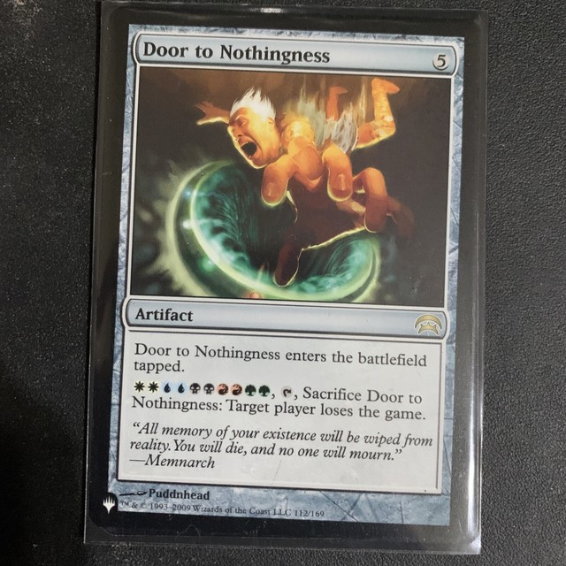MTG Door to Nothingness Planechase 112/169 Regular Rare for sale online ...