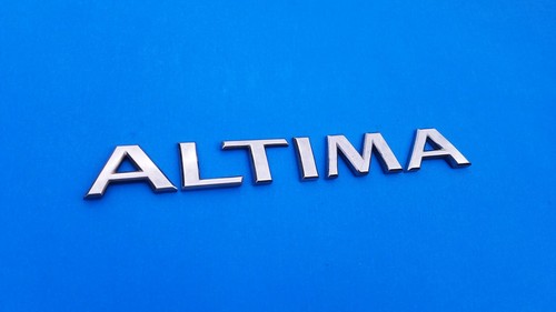 02 03 04 05 06 NISSAN ALTIMA REAR GATE LID CHROME EMBLEM LOGO BADGE ...