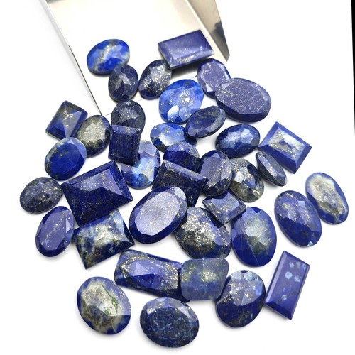 Pietre preziose sfuse taglio misto lapislazzuli naturali lotto 10 pezzi ...