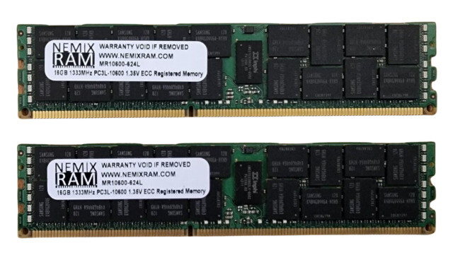 NEMIX RAM 64GB (2x32GB) 2666MHz 288-pin UDIMM DDR4 RAM Kit (ME21300 ...