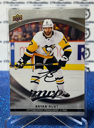 2023-24 UPPER DECK MVP BRYAN RUST # 94 SILVER SCRIPT PITTSBURGH ...
