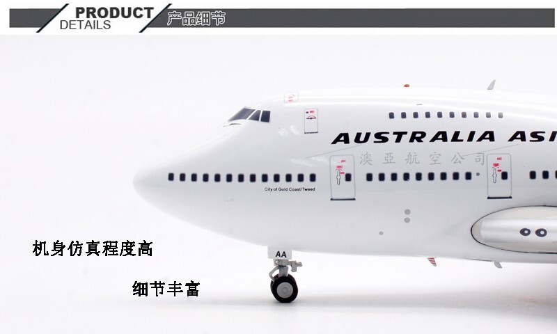 Inflight 1:200 AUSTRALIA ASIA BOEING 747SP Passenger Airplane Diecast ...
