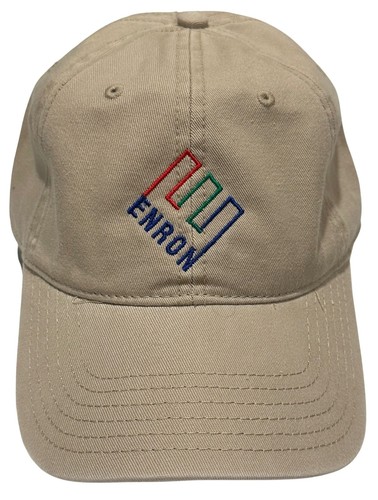 Enron Hat 2212 - Embroidered Adjustable Corporate History Cap | eBay