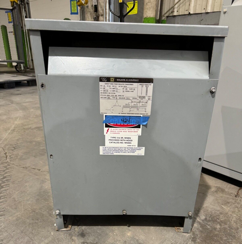 SQUARE 30kva Transformer 3 Phase 480v-208v/120v 460v 440v 220v 230V ...