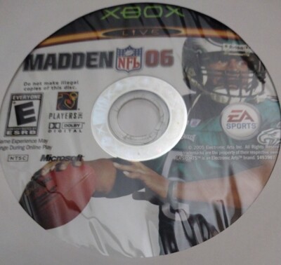 Madden NFL 06 (Microsoft Xbox disc only, 2005) 14633149395| eBay