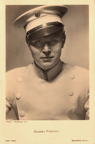 Famous People Gustav Fröhlich German Actor and Film Director Vintage ...