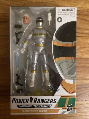 Power Rangers Lightning Collection IN SPACE SILVER RANGER Zhane | eBay
