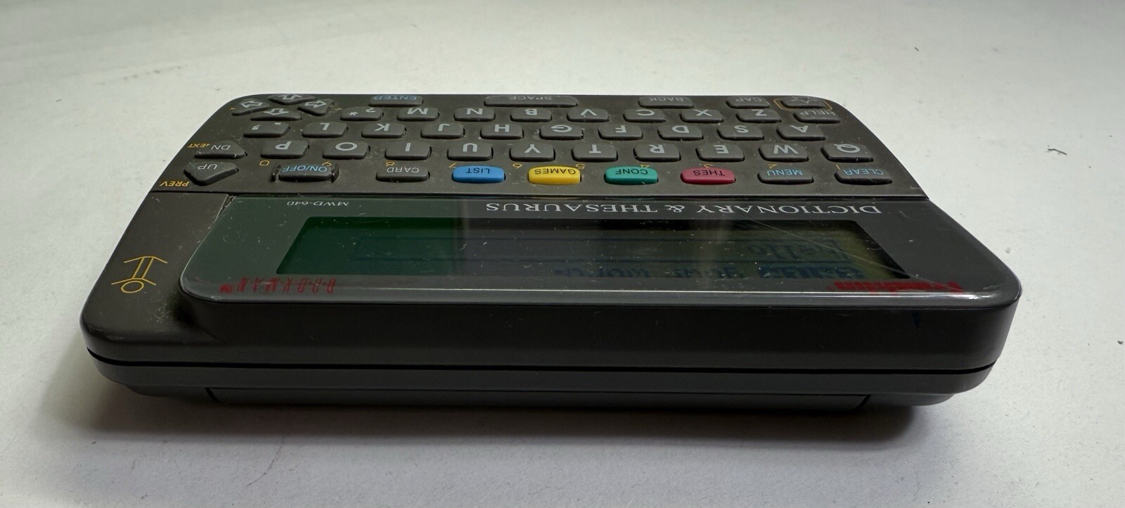 Vintage Franklin Electronics Bookman MWD-640 Electronic Dictionary ...