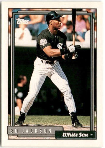 1992 Topps #290 Bo Jackson Chicago White Sox | eBay