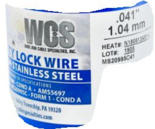 Stainless Steel Lock Locking Safety Wire .041" X 10' Also Ideal for ...