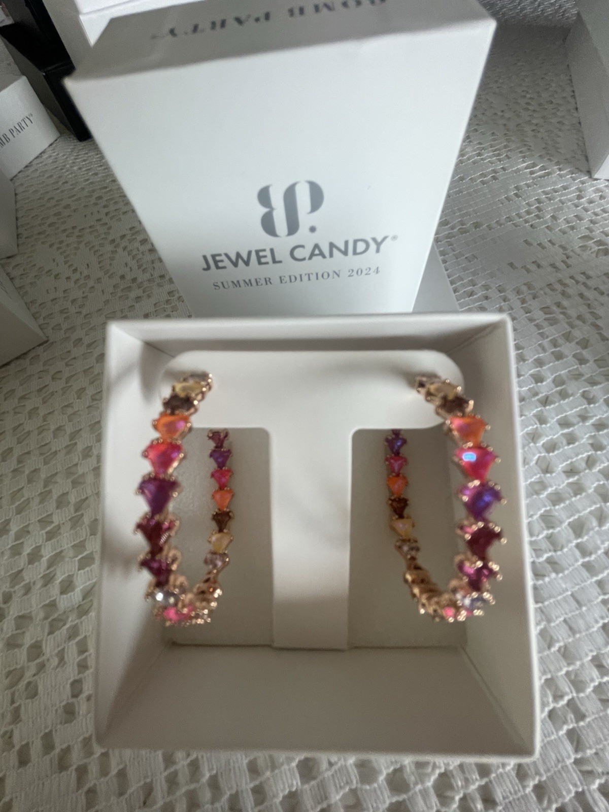 Bomb Party Jewel Candy Earrings, Rbp7338 The Lydia, Electric Neon Punch ...