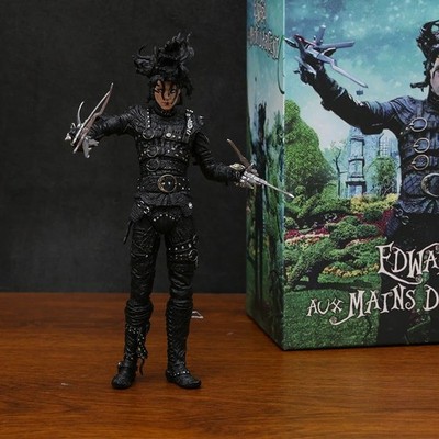 7'' Edward Scissorhands Action Figure Johnny Depp Horror Model Toy ...