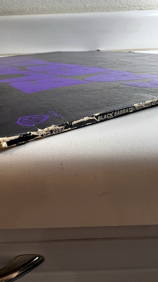 Black Sabbath – Master Of Reality - OG 1971 Warner Bros. BS 2562 Heavy ...